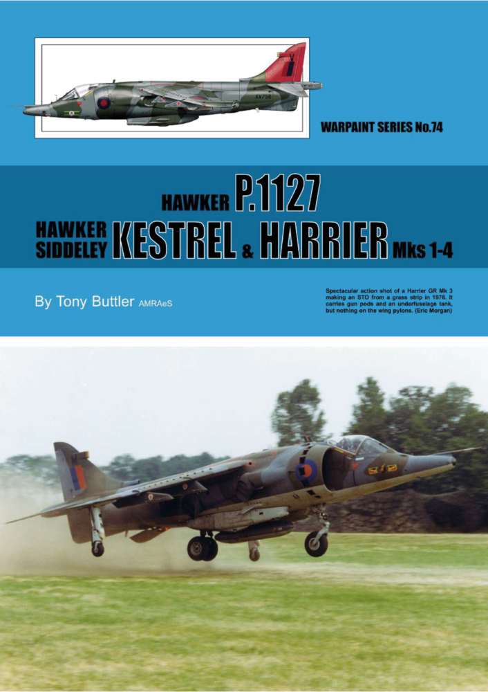 N74 - Hawker P.1127- Hawker Siddeley Kestrel & Harrier MKS 1-4 | at Mortons Books